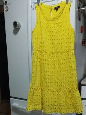 Tribal femme | Dresses | 2 Add On Tribal Femme Bright Yellow Eyelet ...